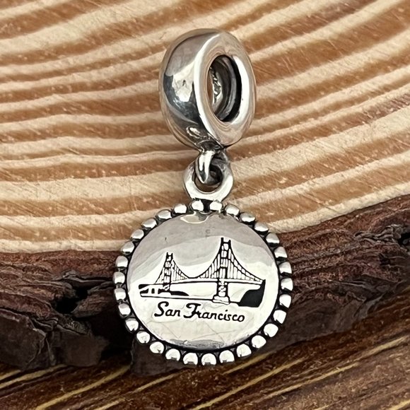 Pandora | Jewelry | Pandora San Francisco Golden Gate Bridge Black ...
